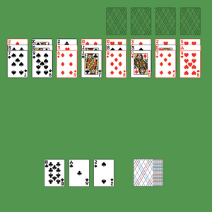 Red And Black Solitaire