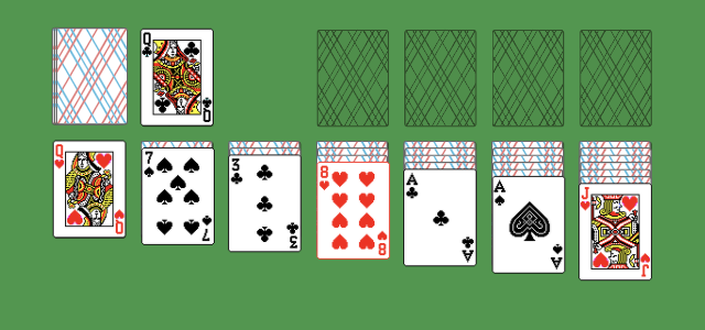 Spider (two suits) Solitaire