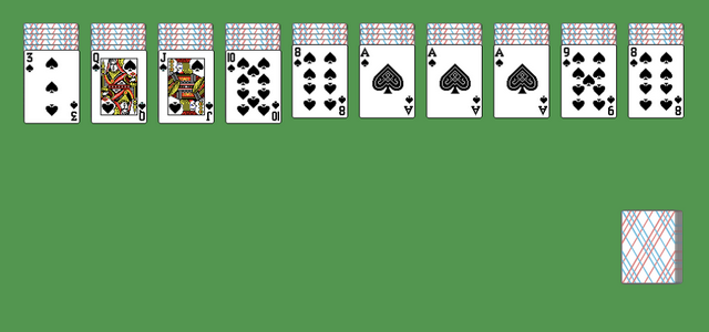 Spider (two suits) Solitaire