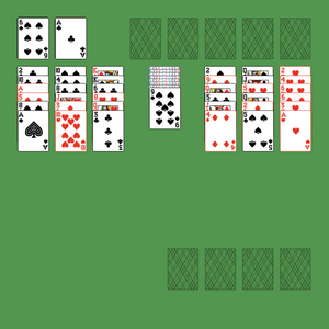 Spider (one suit) Solitaire
